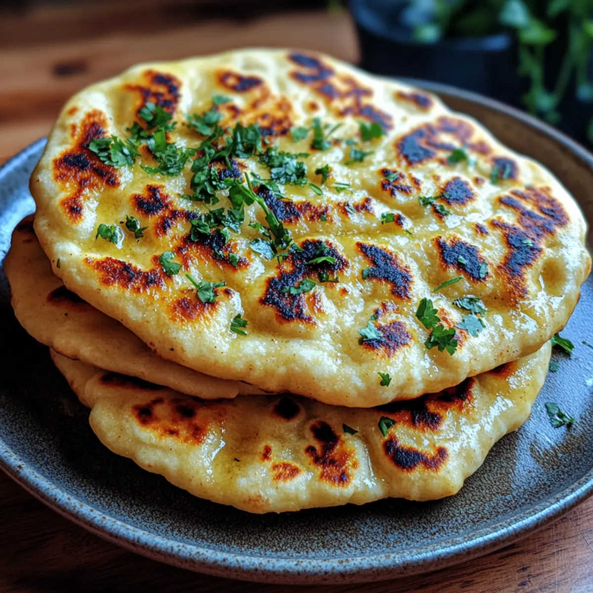 Easy Sourdough Discard Naan: Delicious Homemade Flatbread