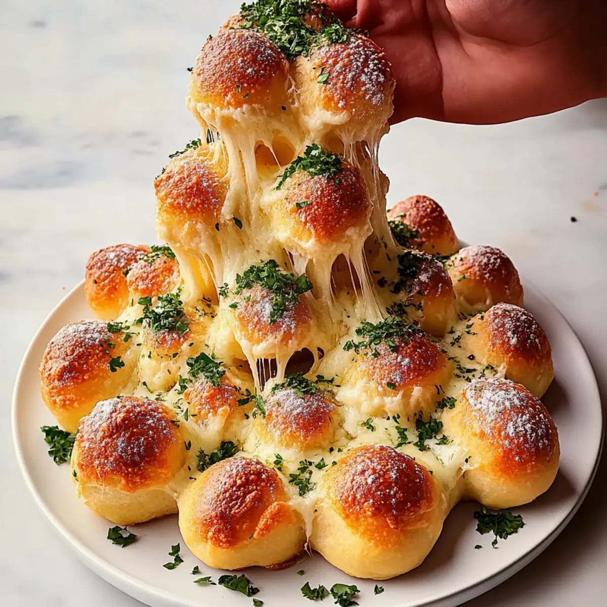 Irresistible Cheesy Holiday Tree Bread: Easy Festive Delight