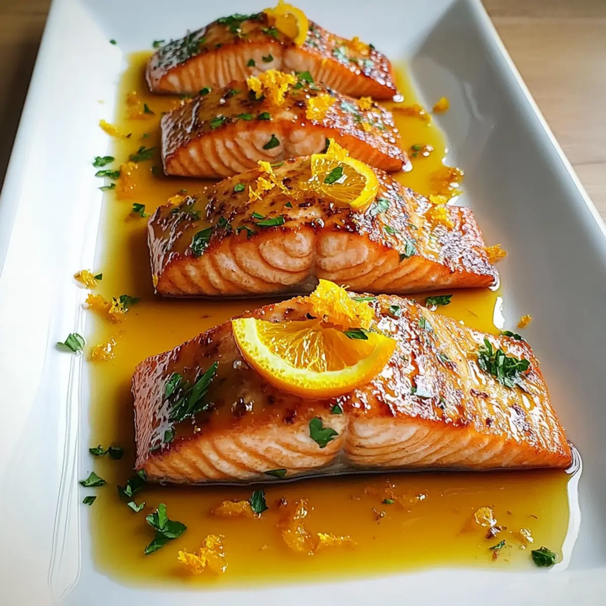 Irresistible Orange Glazed Salmon - Perfect Quick Meal