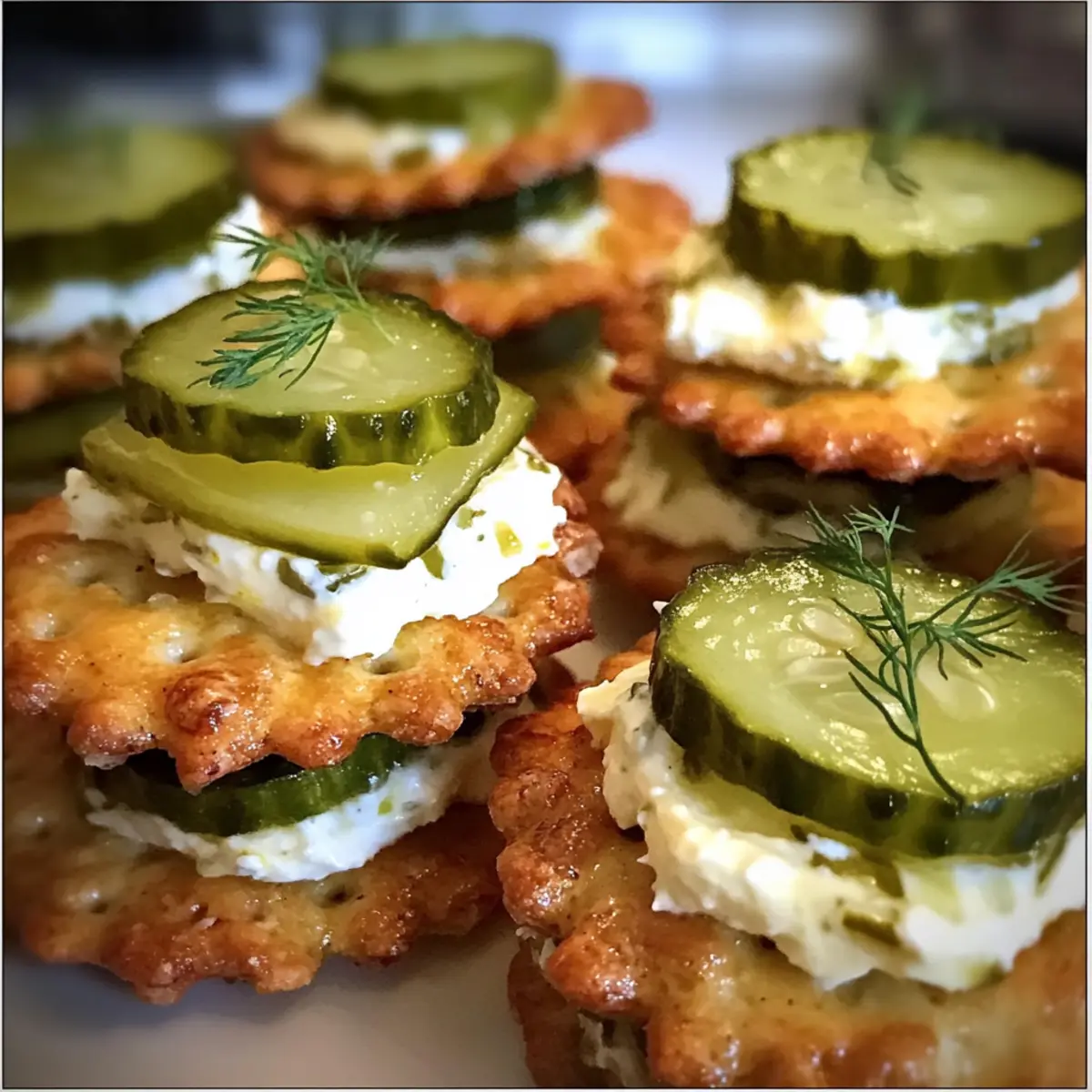 Ultimate Dill Pickle Cheese Ritz Bites: Easy, Delicious Snack