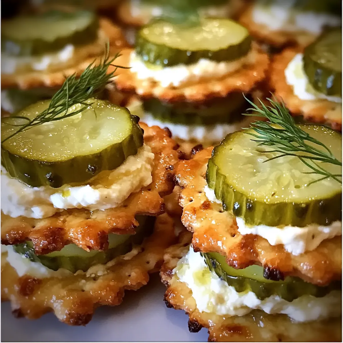 Ultimate Dill Pickle Cheese Ritz Bites: Easy, Delicious Snack