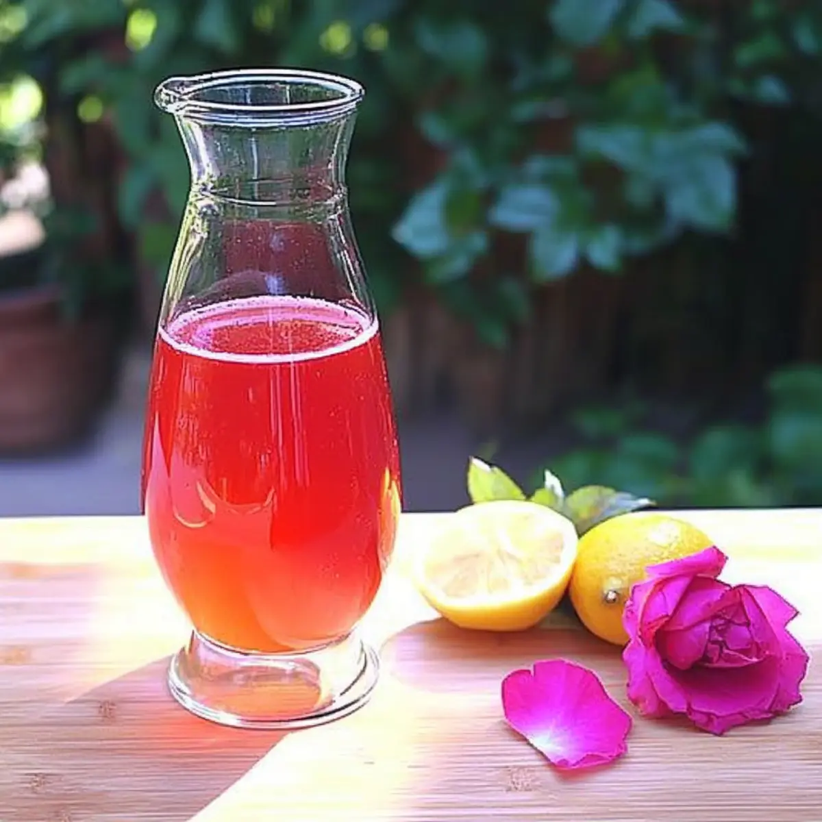 Easy Homemade Rose Cordial - Delicious Floral Syrup