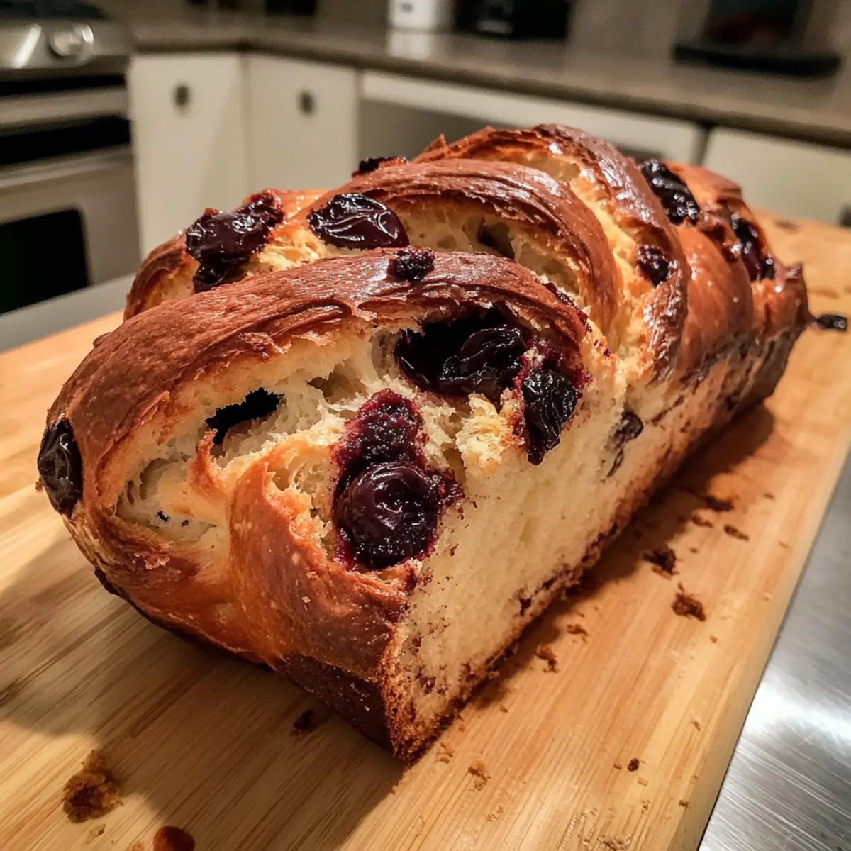 Decadent Chocolate Cherry Bread: A Magical Indulgence