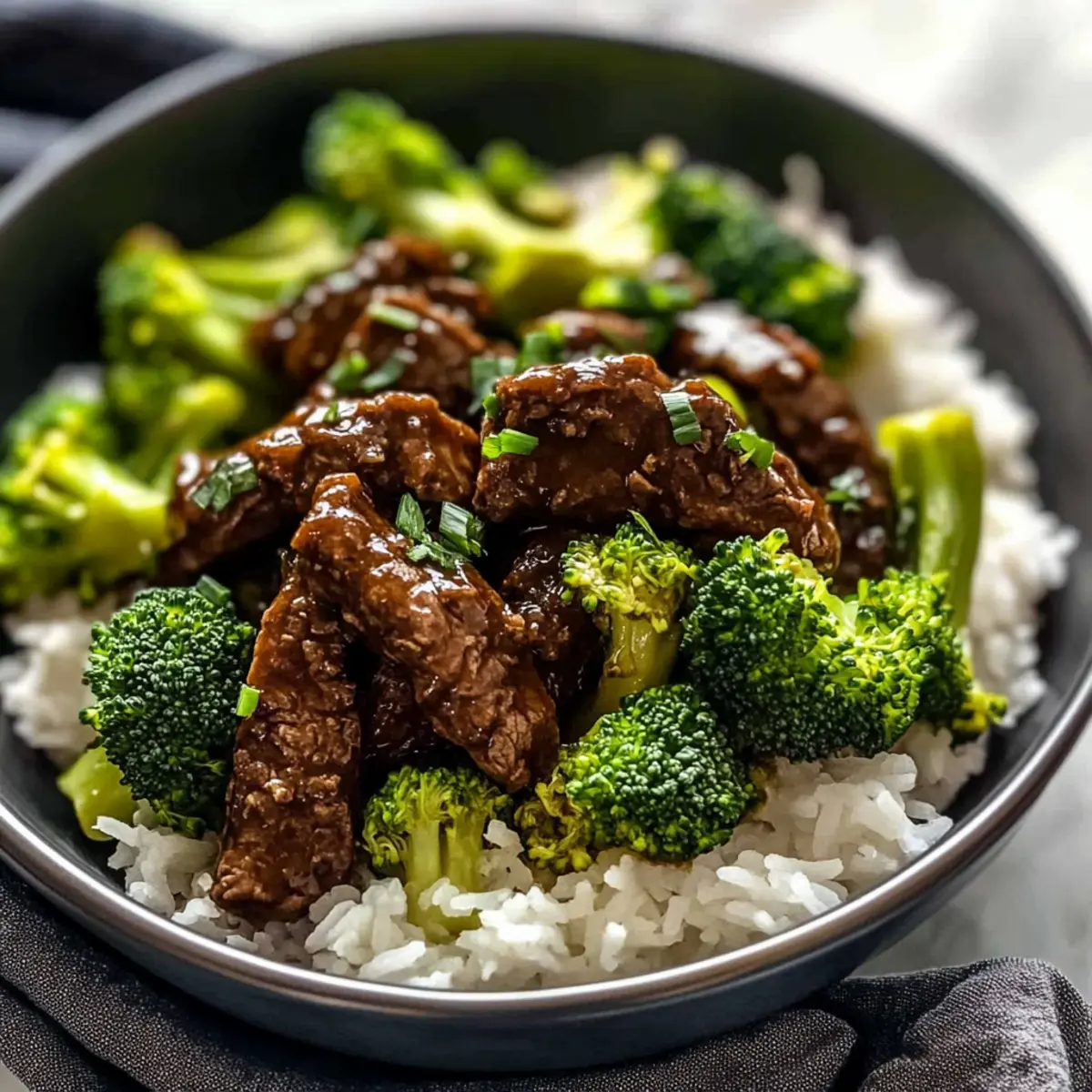 Easy Ginger Garlic Instant Pot Beef and Broccoli Recipe