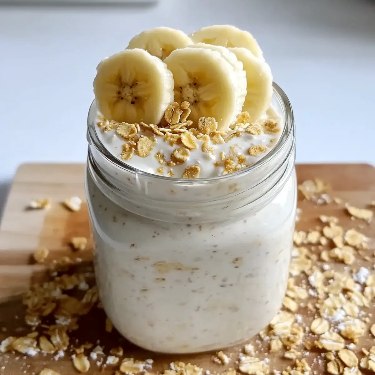 Irresistible Banana Cream Pie Overnight Oats for a Guilt-Free Delight
