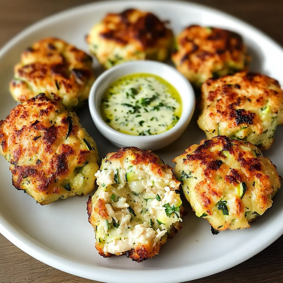 Ultimate High Protein Chicken Zucchini Poppers for Delicious Snacking