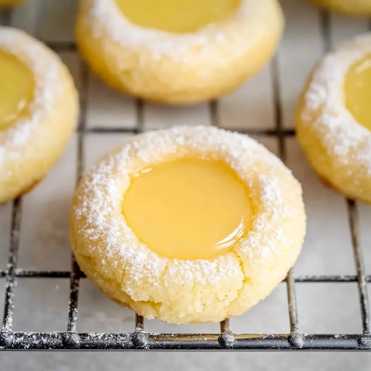 Irresistible Lemon Curd Cookies: Soft Citrus Treasures
