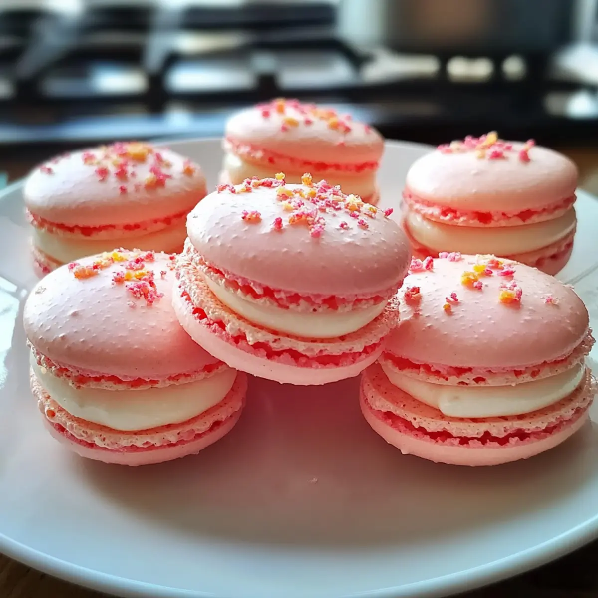 Irresistible Strawberry Cheesecake Macarons - A Delicious Treat