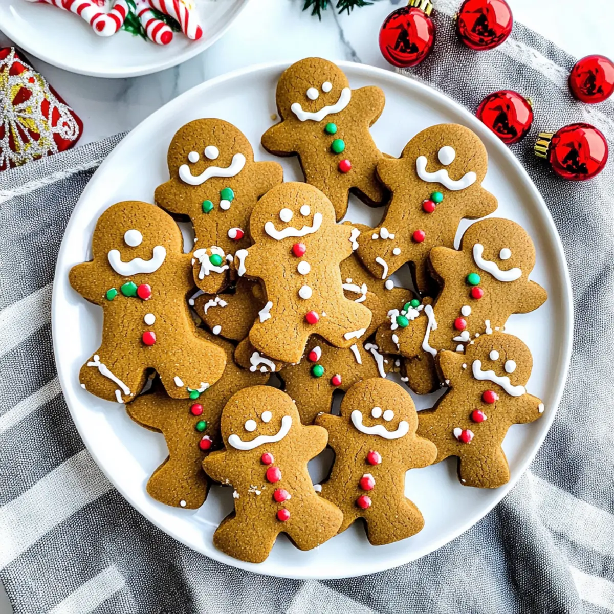 Irresistibly Soft Gingerbread Men Cookies for Holiday Cheer