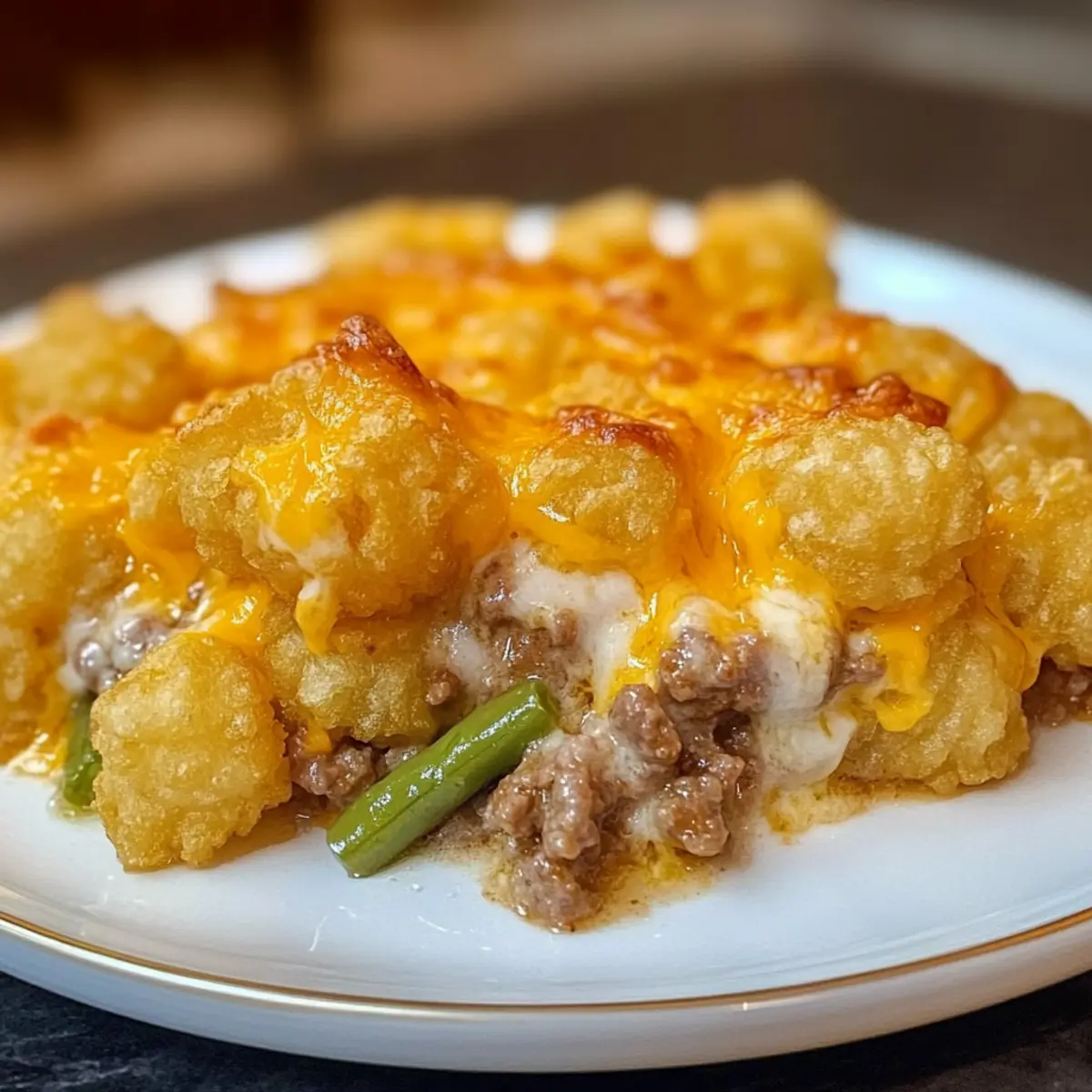 Easy Cheesy Tater Tot Casserole: A Delicious Comfort Dish
