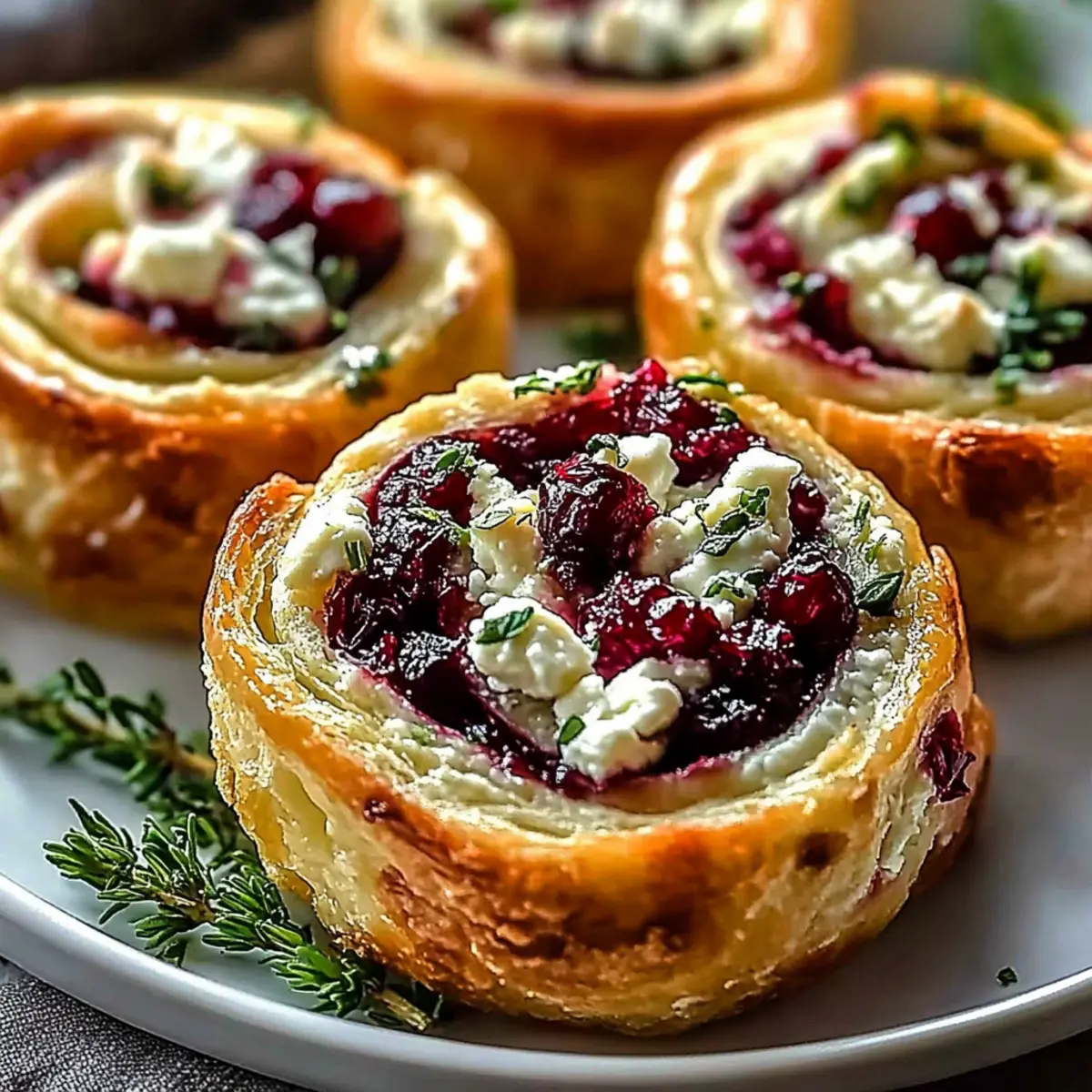 Ultimate Easy Appetizer: Cranberry Cream Cheese Pinwheels