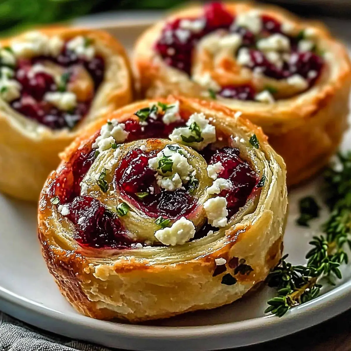 Ultimate Easy Appetizer: Cranberry Cream Cheese Pinwheels