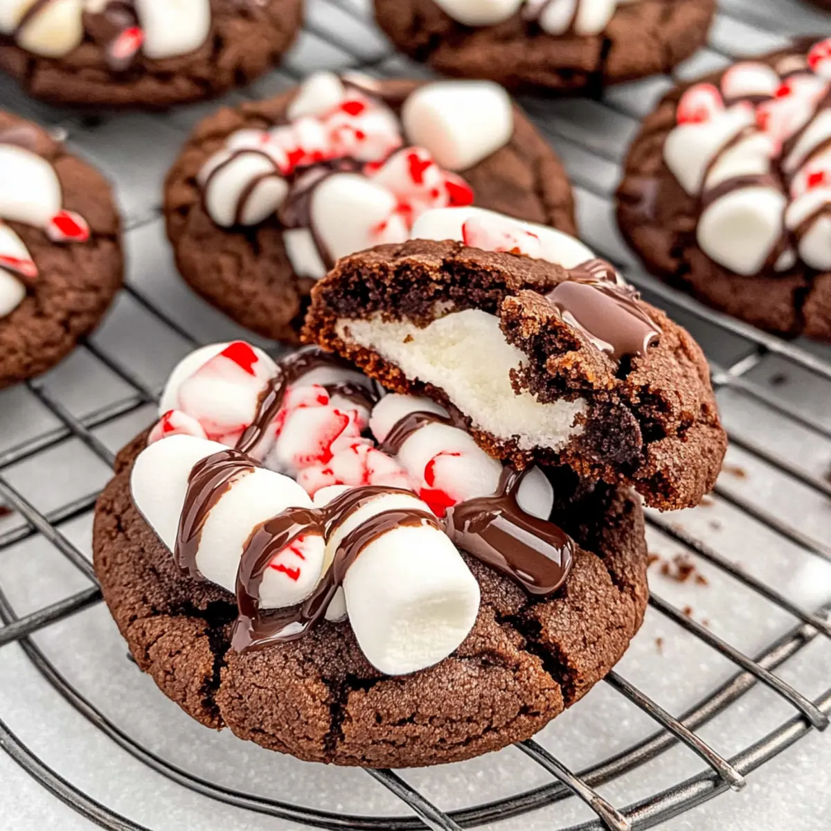 Irresistible Peppermint Hot Chocolate Cookies for a Delicious Holiday