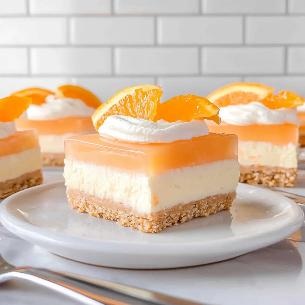Irresistible No-Bake Orange Creamsicle Dream Bars Recipe